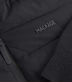 Mackage Haney-city Hybrid Down Jacket - Black