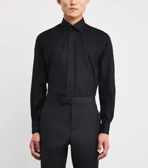 Brioni Cotton Shirt - Black