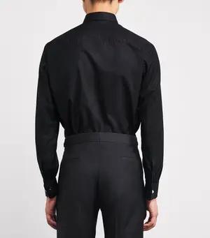 Brioni Cotton Shirt - Black