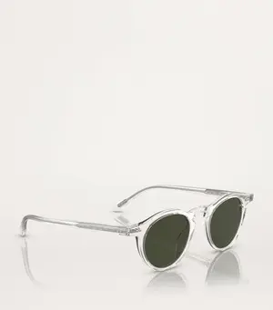 Oliver Spencer Acetate Round Frame Sunglasses - Grey