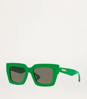 Bottega Veneta Acetate Sunglasses - Green