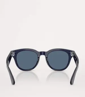 Burberry Acetate Round Sunglasses