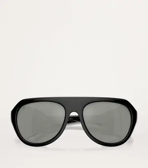 FERRARI Injected Fh2002qu Sunglasses - Black
