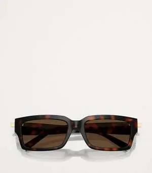 Tiffany & Co. Tortoiseshell Square Frame Sunglasses