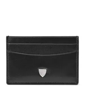 ASPINAL OF LONDON Slim Card Holder - Black