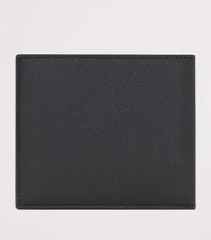 Saint Laurent Leather Cassandre Bifold Wallet