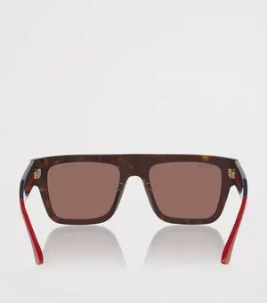 Gucci Acetate Rectangle Sunglasses