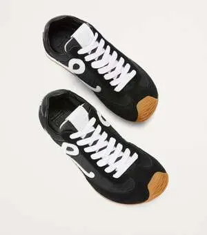 Loewe Leather Ballet Runner 2.0 Sneakers - Black