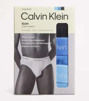 Calvin Klein Cotton Stretch Icon Hip Briefs