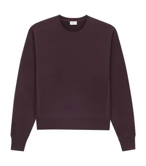 Saint Laurent Cotton Cassandre Sweatshirt