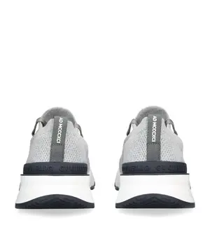 Brunello Cucinelli Knitted Sneakers - Grey