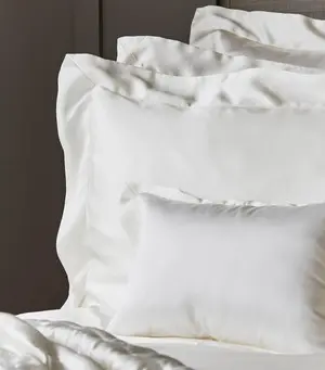 Gingerlily Silk Oxford Pillowcase - Ivory