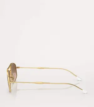 Ray-ban Metal Rb3719 Sunglasses - Gold