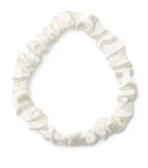 HYOUMANKIND Silk Face Cloth And Hair Tie Bundle