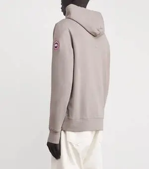 Canada Goose Cotton Huron Hoodie - Silver