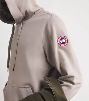 Canada Goose Cotton Huron Hoodie - Silver