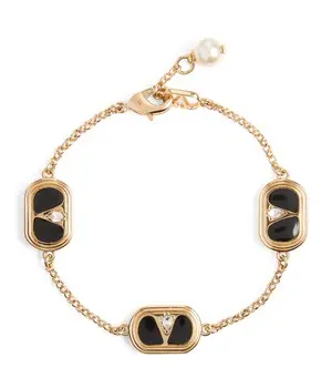 Valentino Garavani Vlogo Signature Bracelet - Gold