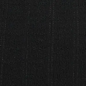 LESET Slim Fit Pointelle T-shirt - Black