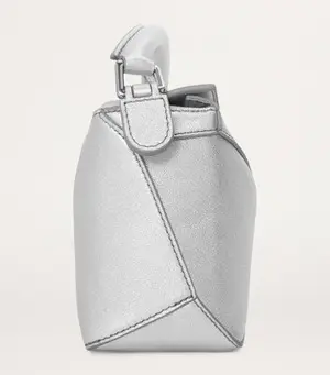 Loewe Mini Leather Puzzle Edge Top-handle Bag