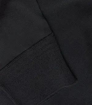 Barena Venezia Merino Knit Polo Shirt - Black