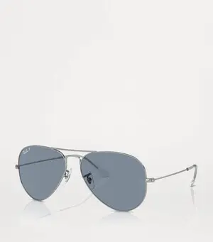 Ray-ban Metal Aviator Sunglasses
