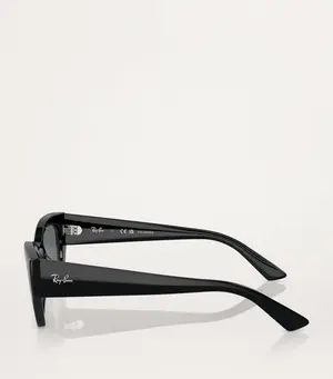 Ray-ban Zena Cat Eye Sunglasses - Black