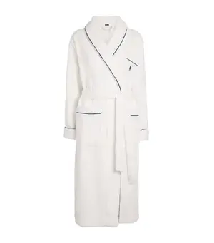 Polo Ralph Lauren Cotton Terry Robe - White