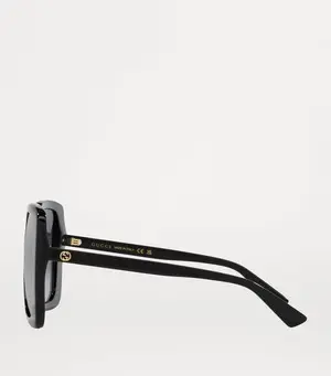 Gucci Acetate 0gc002074 Sunglasses - Black