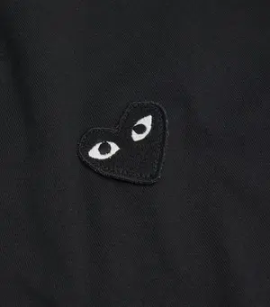 Play Comme Des Garcon Heart Logo T-shirt - Black