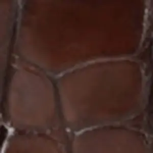 Santoni Clean Icon Crocodile Leather Sneakers - Brown