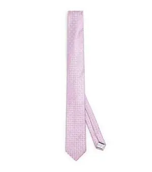 Eton Silk Floral Neck Tie - Pink