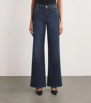 7 For All Mankind Luxe Vintage Lotta Flared Jeans - Blue