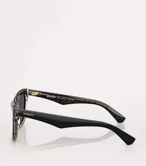 Burberry Acetate Wayfarer Sunglasses - Black