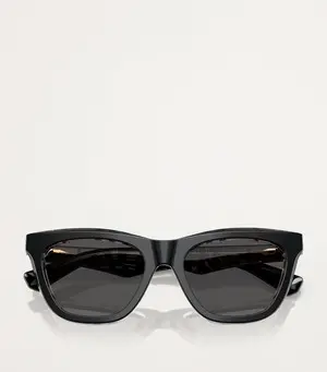 Burberry Acetate Wayfarer Sunglasses - Black