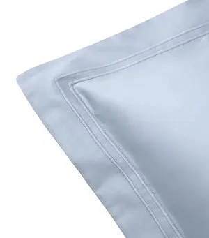 YVES DELORME Triomphe Oxford Pillowcase - Blue