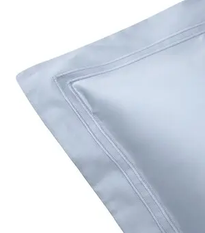 YVES DELORME Triomphe Oxford Pillowcase - Blue