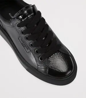 Kurt Geiger Leather Albion Sneakers - Black
