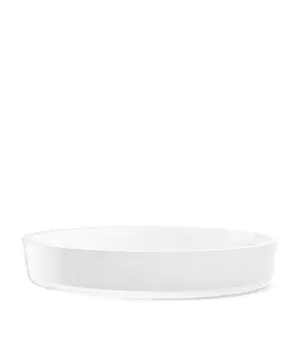 LSA INTERNATIONAL Glass Collective Low Bowl - White