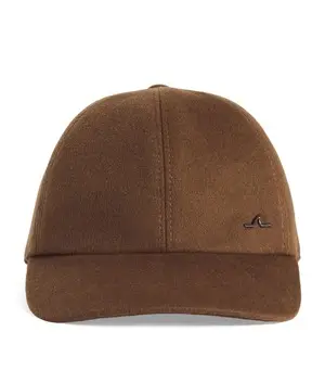 Paul & Shark Cashmere Baseball Cap - Beige