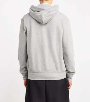 Play Comme Des Garcon Zip-up Heart Hoodie - Grey