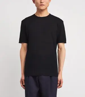Barena Venezia Linen-cotton T-shirt