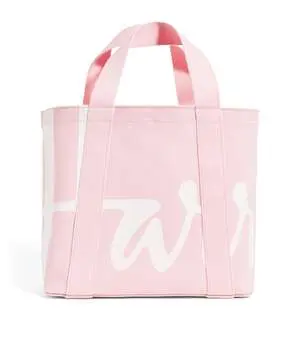 Harrods Mini Cotton Tote Bag - Pink