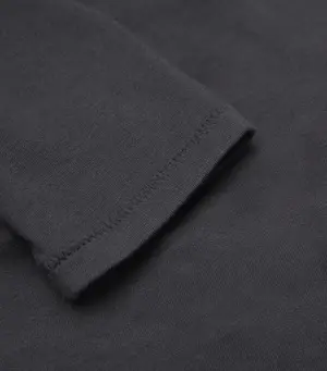 SKIMS Stretch-cotton Jersey Rollneck Top - Black