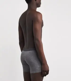 Derek Rose Pima Cotton Stretch Open Trunks - Grey