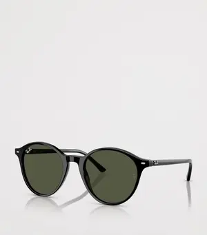 Ray-ban Round Frame Sunglasses - Black