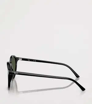 Ray-ban Round Frame Sunglasses - Black