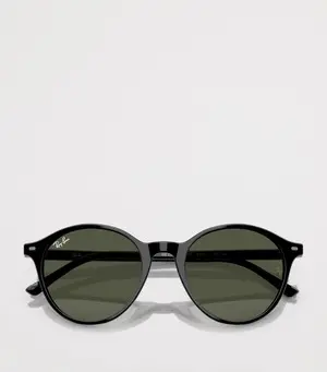 Ray-ban Round Frame Sunglasses - Black
