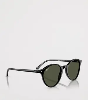 Ray-ban Round Frame Sunglasses - Black