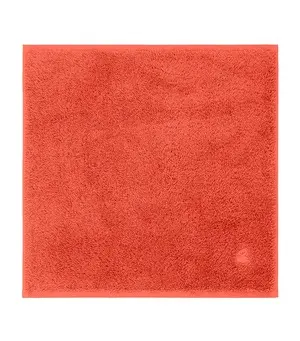 YVES DELORME Étoile Corallin Face Cloth Orange