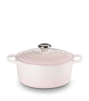 LE CREUSET Cast Iron Round Casserole Dish - Blue